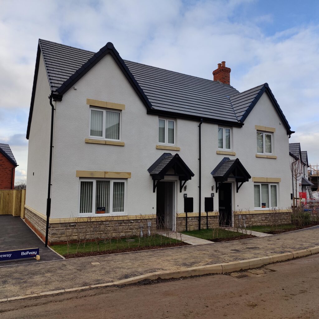New Homes for Caredig Residents built by Bellway - Caredig