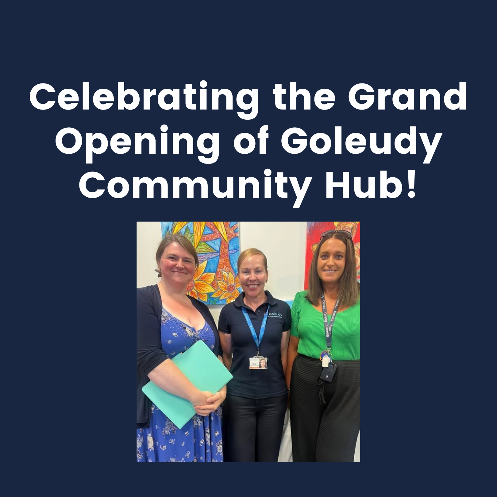 Caredig Celebrates the Grand Opening of Goleudy Community Hub - Caredig
