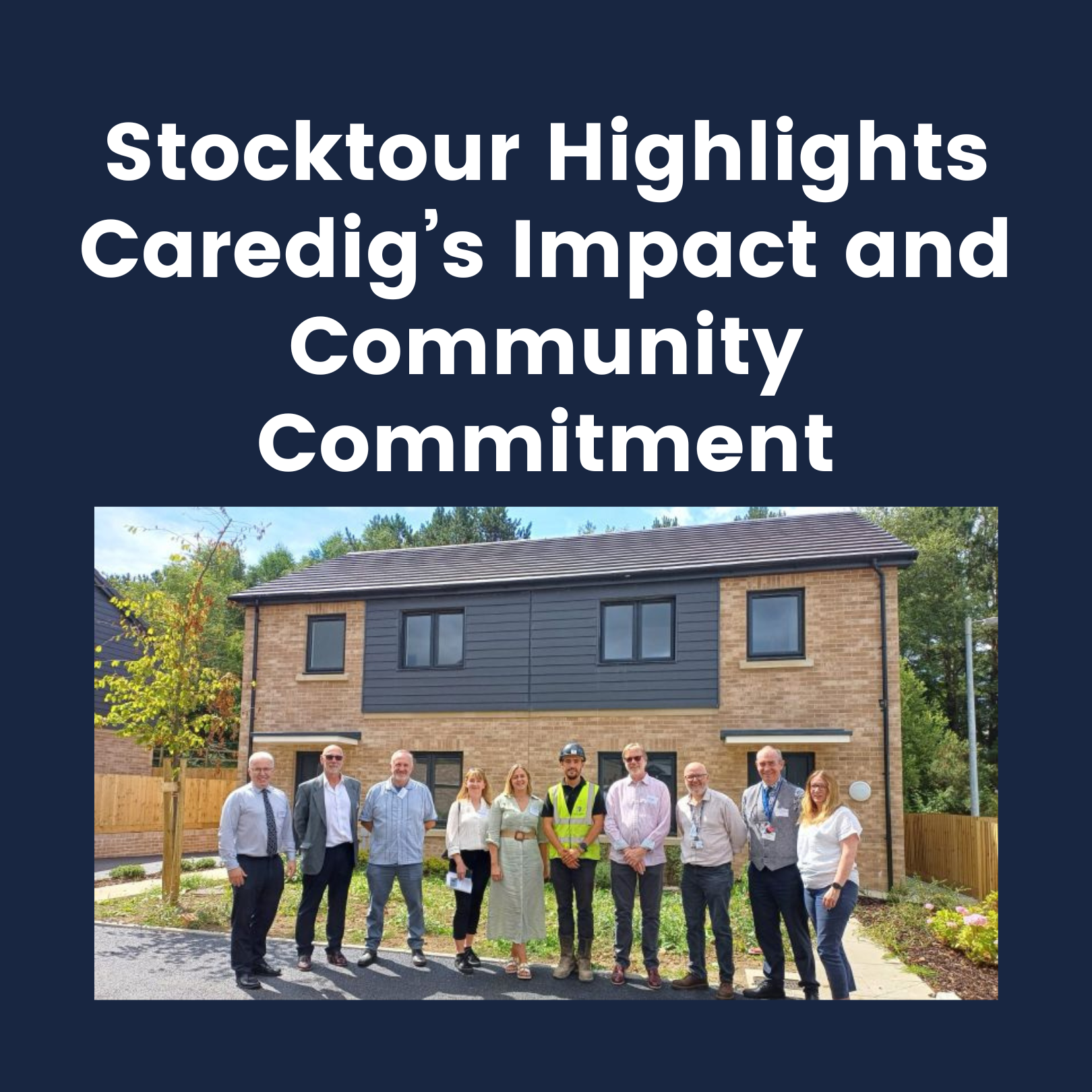 Stock Tour Highlights Caredig’s Impact and Community Commitment - Caredig